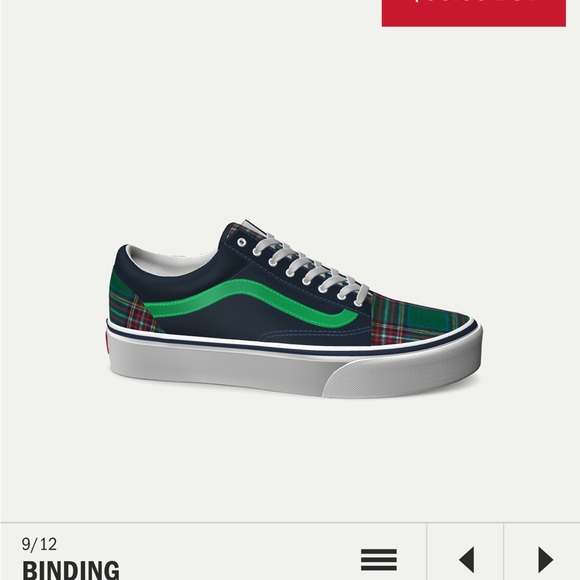 Vans | Shoes | Vans Old Skool Platform Customs Made In Plaid | Poshmark